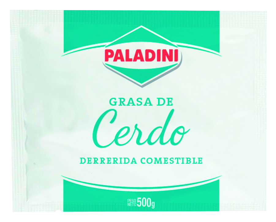 Grasa de cerdo paladini x 500g | DIPAL
